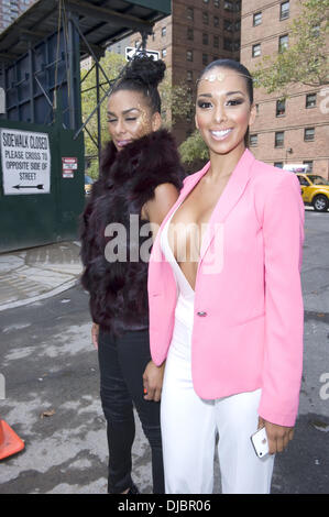 Gloria and Laura Govan Mercedes-Benz New York Fashion Week Spring ...