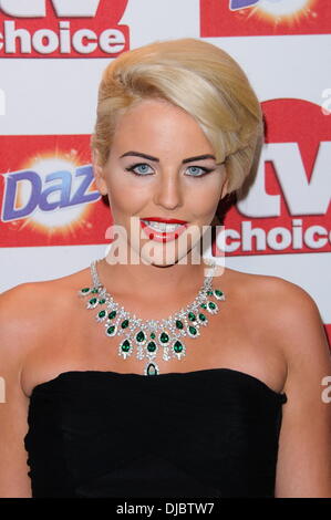Lydia Rose Bright The TVChoice Awards 2012 held at the Dorchester hotel ...