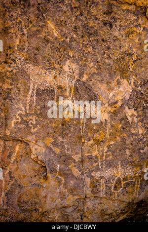 Petroglyphs, Purgatoire River, Picketwire Canyonlands, Comanche ...