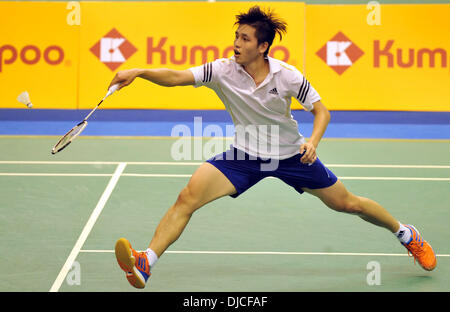 Macao, China. 27th Nov, 2013. Wong Wing Ki of China's Hong Kong ...