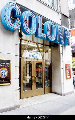 The famed store Colony Music, which caters to theatre performers ...