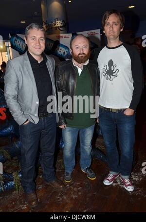 David Pearse attend the Dublin premiere of 'Grabbers' held at Cineworld ...
