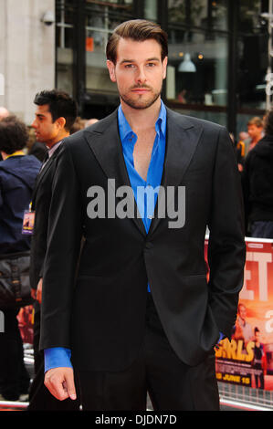 Regan Hill UK film premiere of 'Fast Girls' at Odeon West End ...