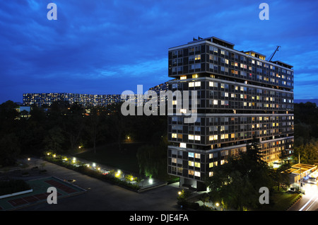 Lignon tower buildings, Geneva, Switzerland Stock Photo - Alamy