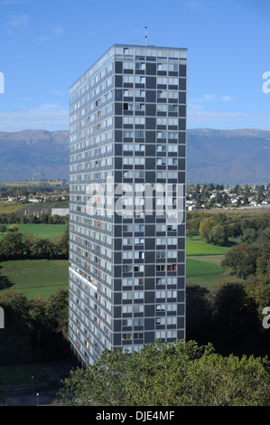 Lignon tower buildings, Geneva, Switzerland Stock Photo - Alamy
