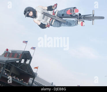 Jul 17, 2004; New York, NY, USA; Freestyle Moto X Star CAREY HART at ...