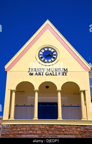 Jersey Museum and Art Gallery, St. Helier, Jersey, Channel Islands ...