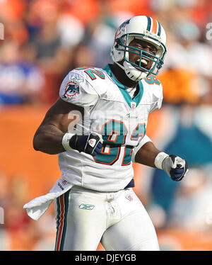 Miami Dolphins wide receiver Derek Hagan (82) and running back Ronnie ...