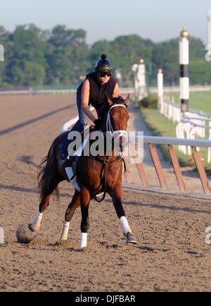 Jun 02, 2010 - Elmont, New York, USA - Jockey RICHARD MIGLIORE with ...