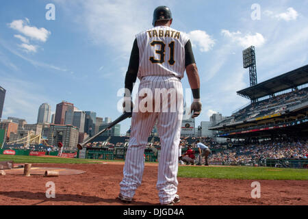 Pittsburgh Pirates' Jose Tabata waits to hit during batting practice ...