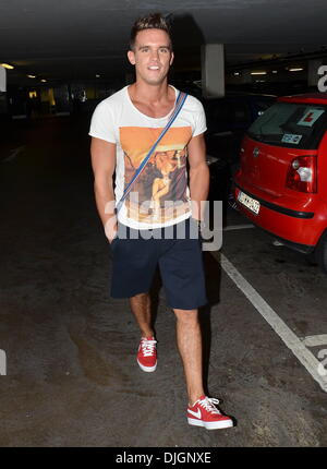 Gary Beadle aka Gaz arrives at Dublin Airport Featuring: Gary Beadle ...