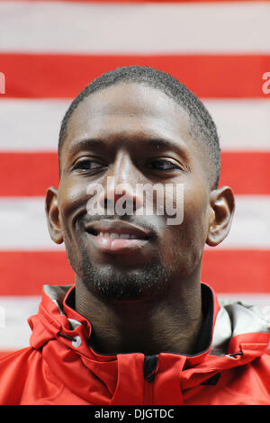 Michael Tinsley (400m Hurdles) Team USA Press Conference held at ...