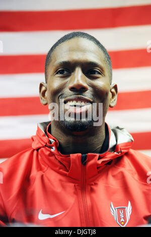 Michael Tinsley (400m Hurdles) Team USA Press Conference held at ...