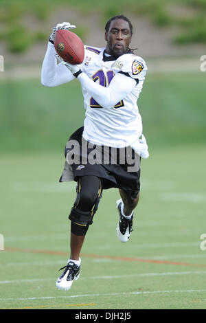 27 July 2010: Baltimore Ravens wide receiver Marcus Smith (11) and ...