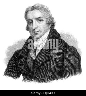 Edward Jenner; 1749 1823; English Physician; Illustration Stock Photo ...