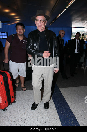 James Woods Celebrities seen at LAX airport Los Angeles, California ...