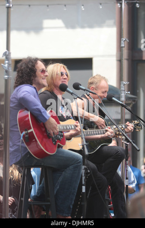 Def Leppard Def Leppard performs at Grove for a taping of entertainment ...