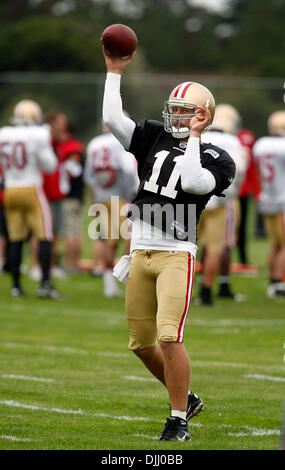 Aug. 05, 2010 - Seaside, California, U.S. - 49ers linemen Cody Wallace ...