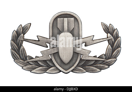 Cutout image of a Master EOD Badge on white Stock Photo: 63097985 - Alamy