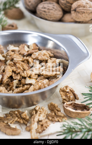 Portion of fresh Walnuts (macro shot Stock Photo - Alamy