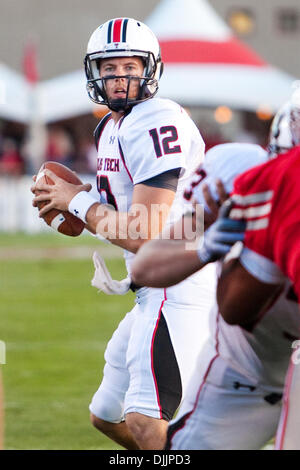 Texas Tech quarterback Taylor Potts #15 after the NCAA football game ...