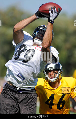 Pittsburgh Steelers tight end Matt Spaeth (87) at practice during NFL ...