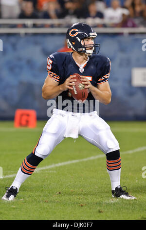 Chicago Bears quarterback Dan LeFevour throws against the San Diego ...