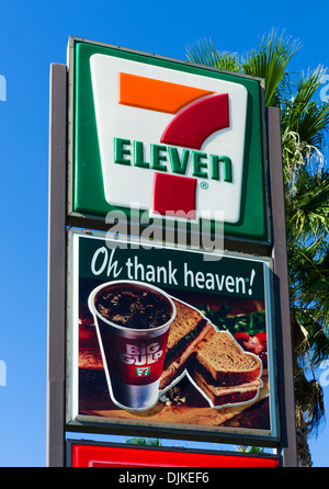 7 Eleven sign, USA Stock Photo - Alamy