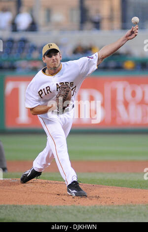 Pittsburgh Pirates starting pitcher Zach Thompson throws against the ...