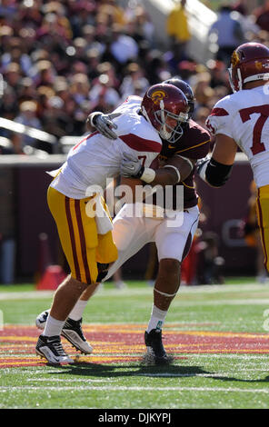 USC Trojans quarterback Matt Barkley (7) during the NCAA Football game ...