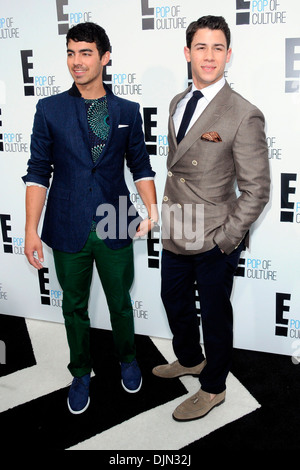 Joe Jonas 2012 'E' upfront presentation - Arrivals New York City, USA ...