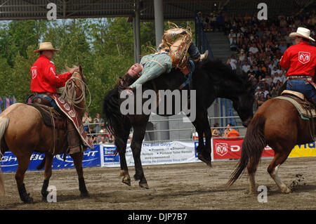 May 18, 2008 - Cloverdale, British Columbia, Canada - Cowboy competes ...