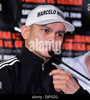 March 25, 2010 - Las Vegas, Nevada, USA - Boxer MARCOS MAIDANA at the ...