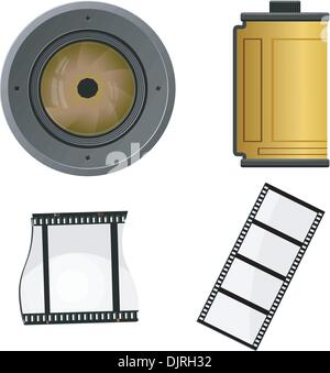 Movie set objects sketch Stock Vector Image & Art - Alamy
