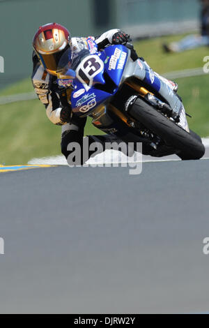 Melissa Paris (13) on her MPH Racing Yamaha YZF-R6 during the Pro ...