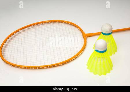babington racket on a white background Stock Photo - Alamy