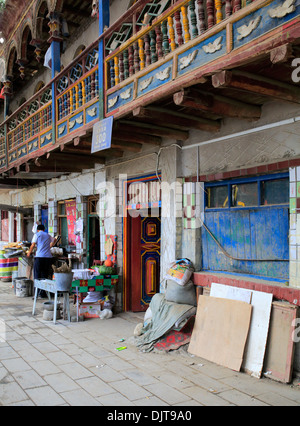 Street in old town, Hotan, Hotan Prefecture, Xinjiang Uyghur Autonomous ...