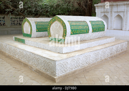 China, Xinjiang autonomous region, Yarkand, entrance of the sanctuary ...