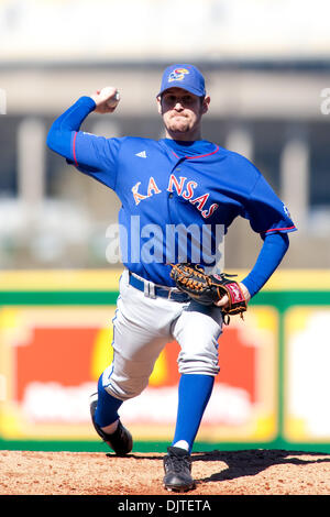 12 March 2010: Kansas at LSU, LSU first baseman Blake Dean (34) circles ...