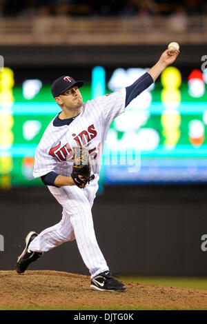 Minnesota Twins relief pitcher Brian Bass, who replaced injured starter ...