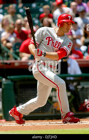 Philadelphia Phillies Infielder Chase Utley (#26) watches the incoming ...