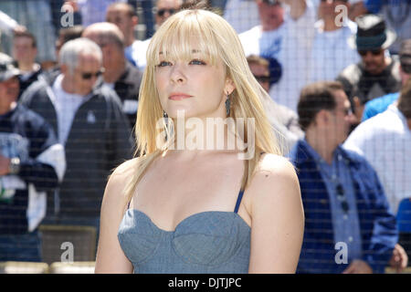 Country singer, and actress LeAnne Rimes prepares herself to sing the ...