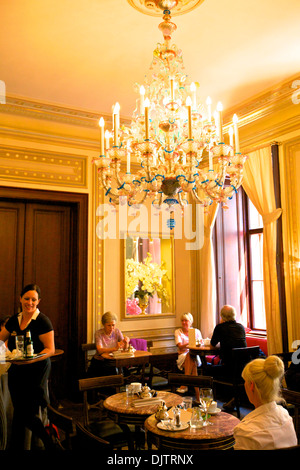 Demel Café coffeehouse central Vienna Austria Stock Photo - Alamy