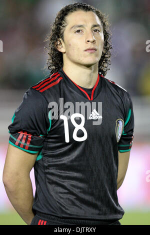 3 March 2010: Andres Guardado in action during the New Zealand vs ...