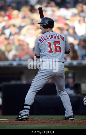 Washington Nationals Josh Willingham popped out to first base against ...