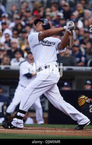 San Diego Padres pitcher Kyle Hart (68) delivers during the first ...