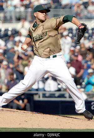 San Diego Padres Sean Gallagher took the mound in the 9th inning ...