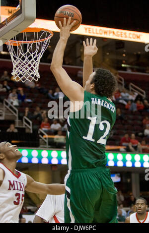 12 March 2010: Ohio Bobcats head coach John Groce during the NCAA ...
