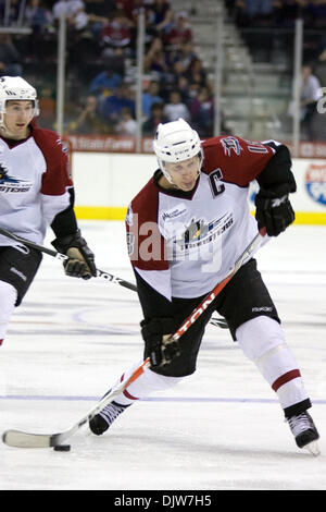 07 April 2010: Lake Erie Monsters goalie John Grahame (31) during the ...