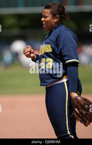 Michigan first baseman Dorian Shaw (23) during game action in the third ...